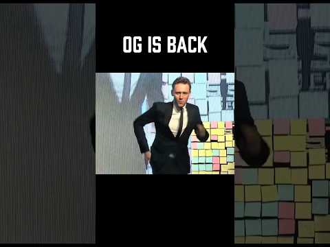 OG is Back - Tom Hiddleston Dance on Rasputin - Boney M #dance #tomhiddleston #viralvideo #shorts