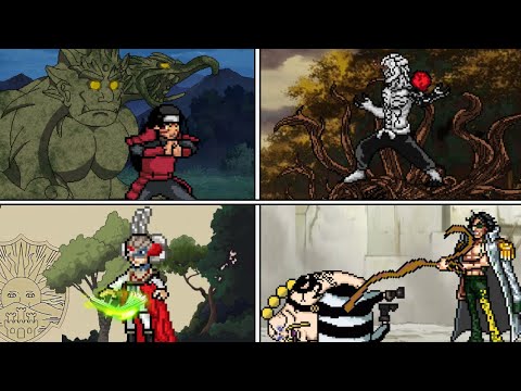 TOP 10 ANIME CHARACTERS WITH PLANT/WOOD POWERS IN MUGEN 🌳🌱