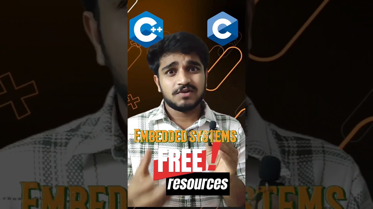 Embedded Systems with 100% FREE Courses!Perfect for beginners. C, C++, Linux, DSA, Embedded Basics.