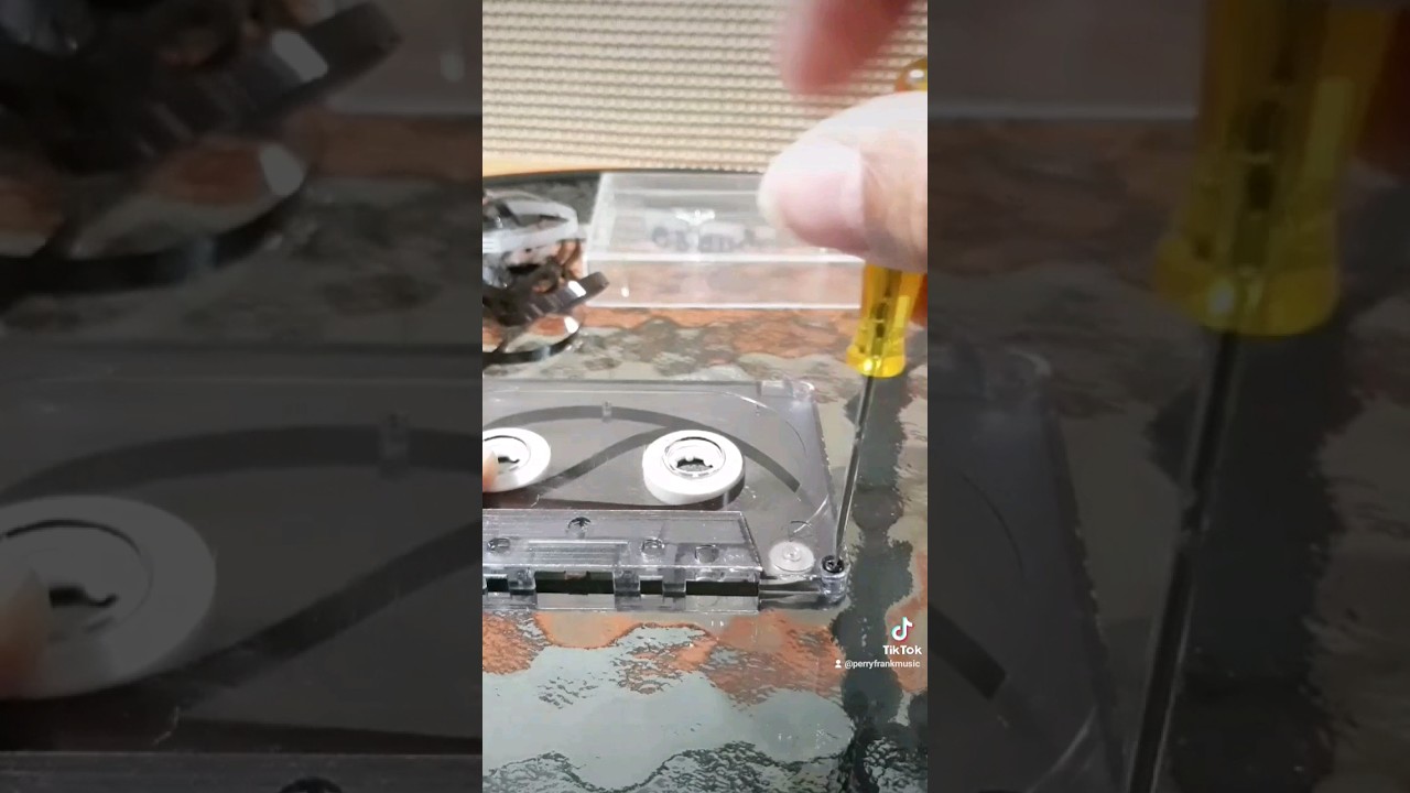 How to make a Cassette Tape Loop // Mini Tutorial #shorts