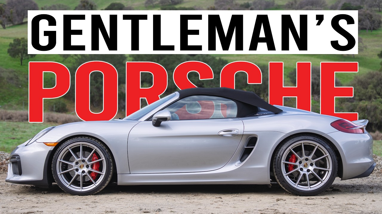The best street Porsche you can buy for $100K? | 2016 Porsche 981 Boxster Spyder