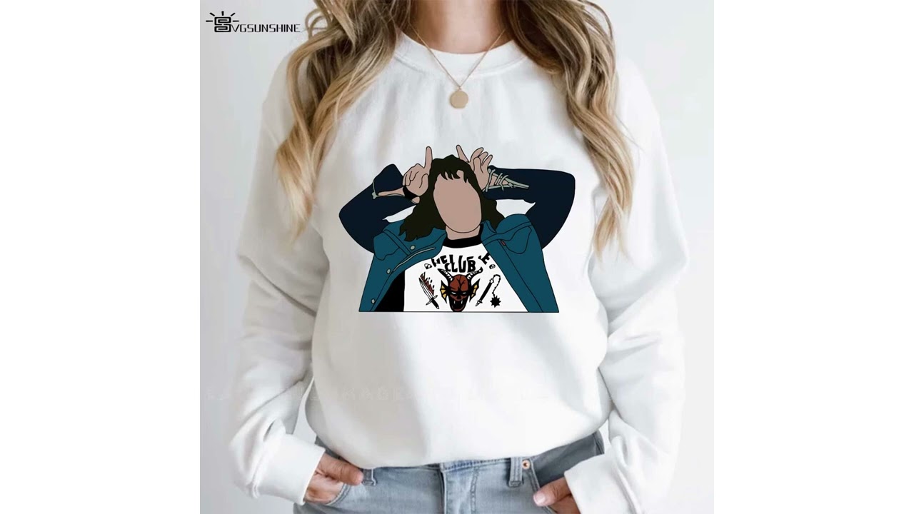 Eddie Munson SVG, Stranger Things 4 SVG PNG DXF EPS Cut Files