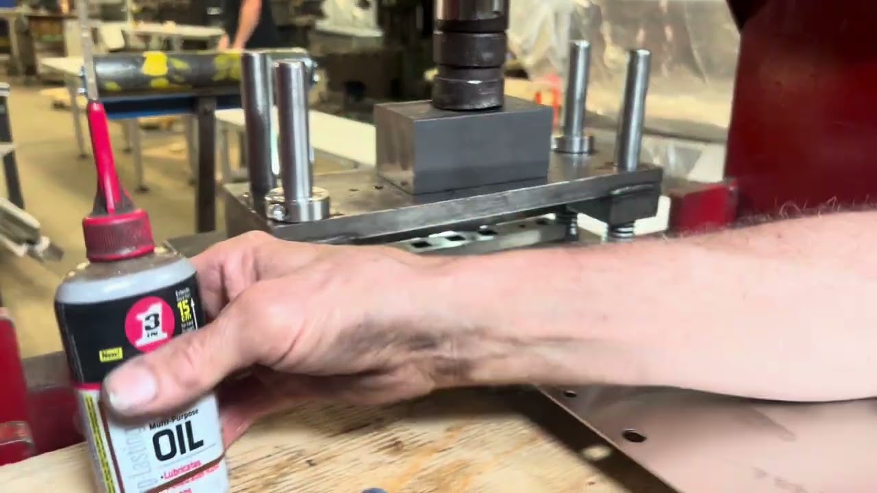 Air conveyor louver punching - Royal Machine Solutions