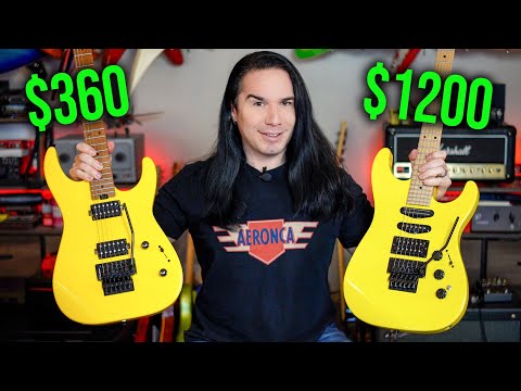 $360 Guitar Vs $1200... Can You Hear The Price Difference? (SBS Vs Fender HM Strat)