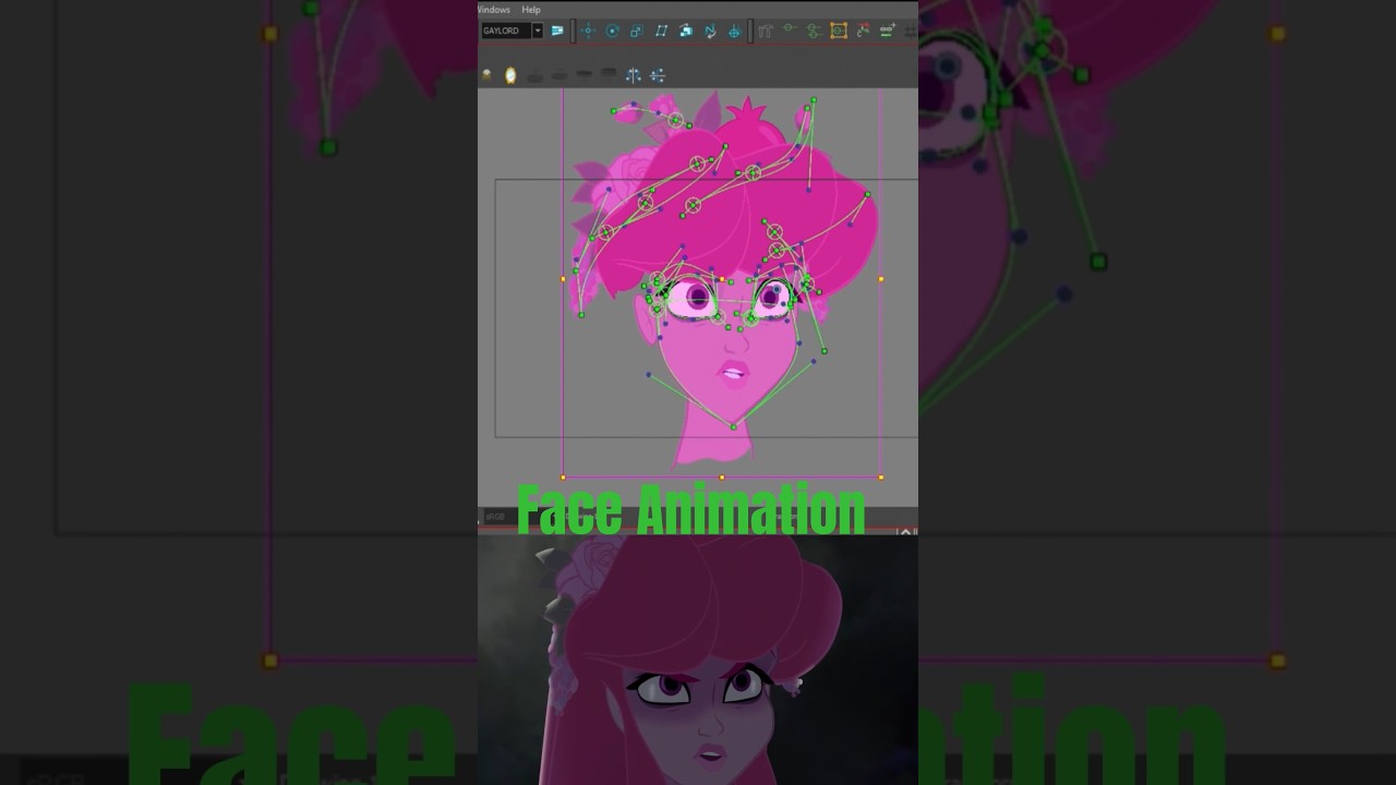 Face Animation and lip sync #digitalanimation 👁️👄👁️