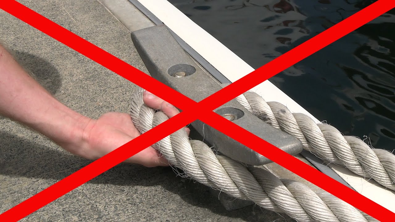 Training video for safe Line Handling