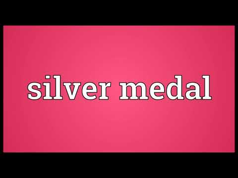 Silver medal Meaning