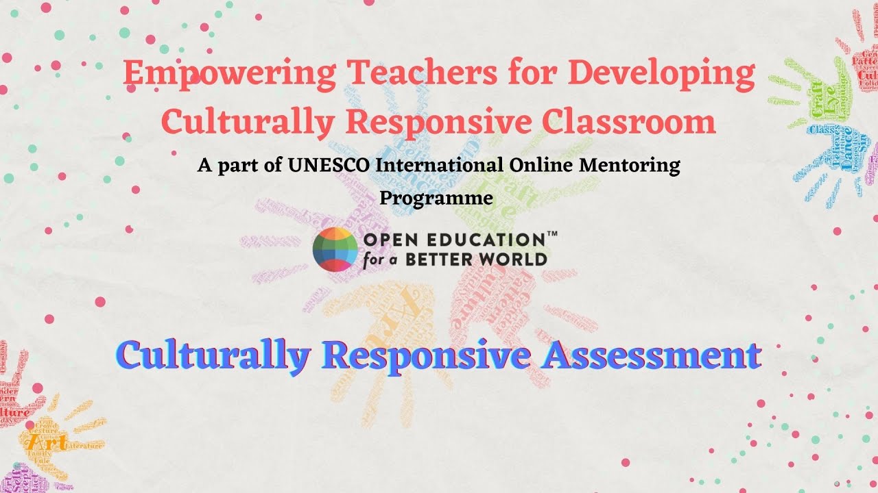 Culturally Responsive Assessment