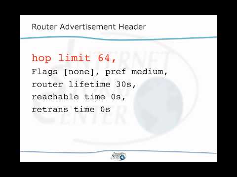 IPv6 Router Advertisements