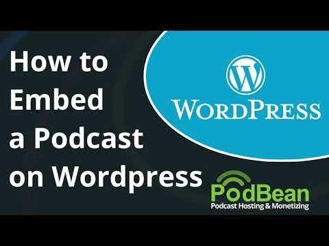 How To Embed A Podcast on Wordpress.com