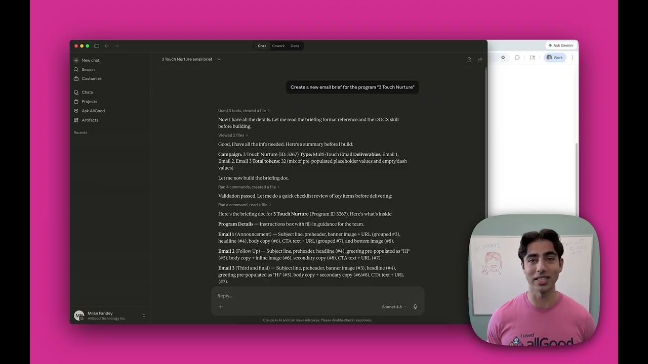Build Campaign Briefing Docs in Minutes with allGood’s FREE Claude Skill!
