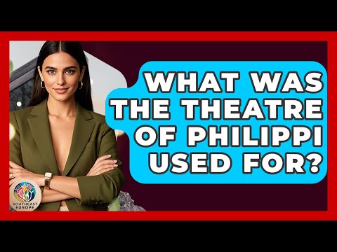 What Was The Theatre Of Philippi Used For? - TalkingSoutheastEurope