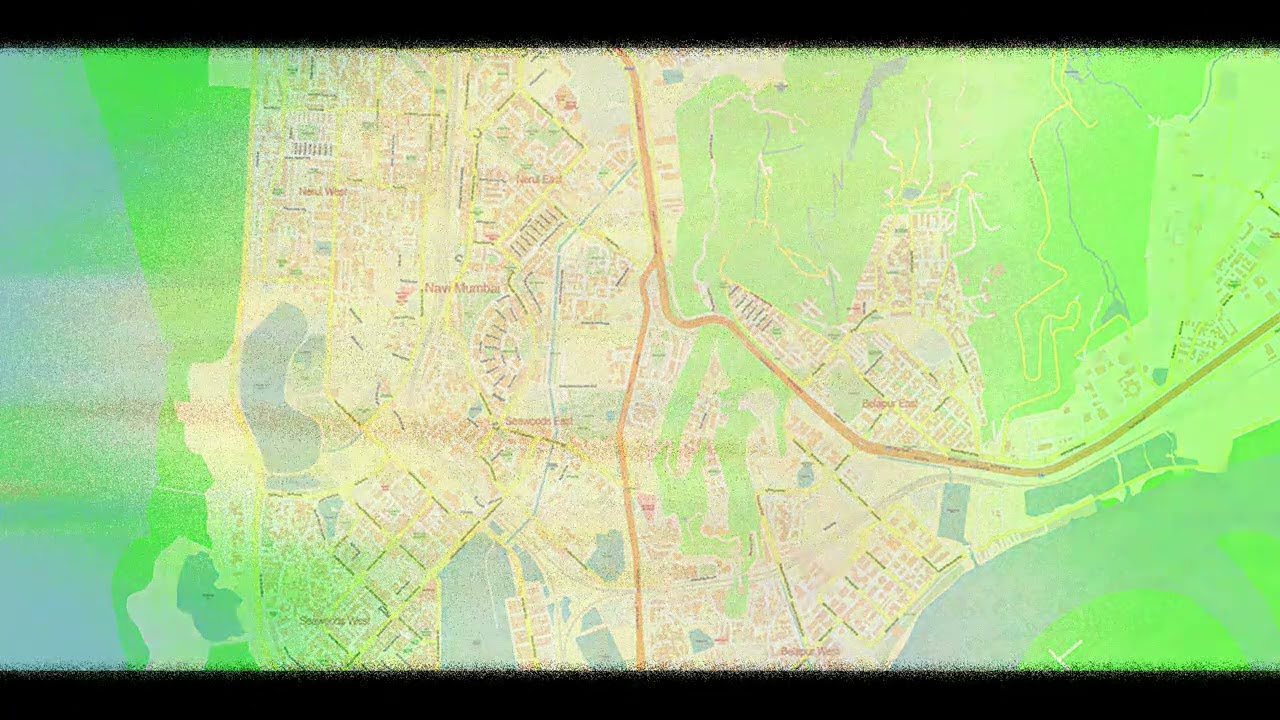 mumbai india vector map