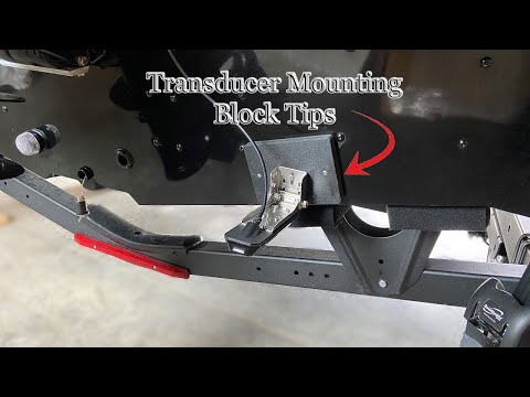 How to Install a Transducer Mounting Block on Your Boat or Kayak - Tips