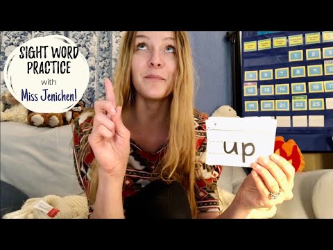 Sight Word Practice- Flash Cards!