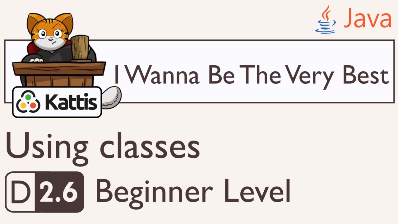 CP-1.013 Java Tutorial - using classes