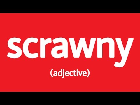 Scrawny | Definition of scrawny with example sentences