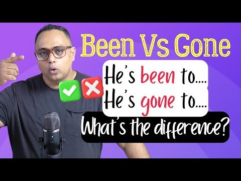 Difference Between Been And Gone - English Grammar Concepts | 1-Minute Spoken English Practice