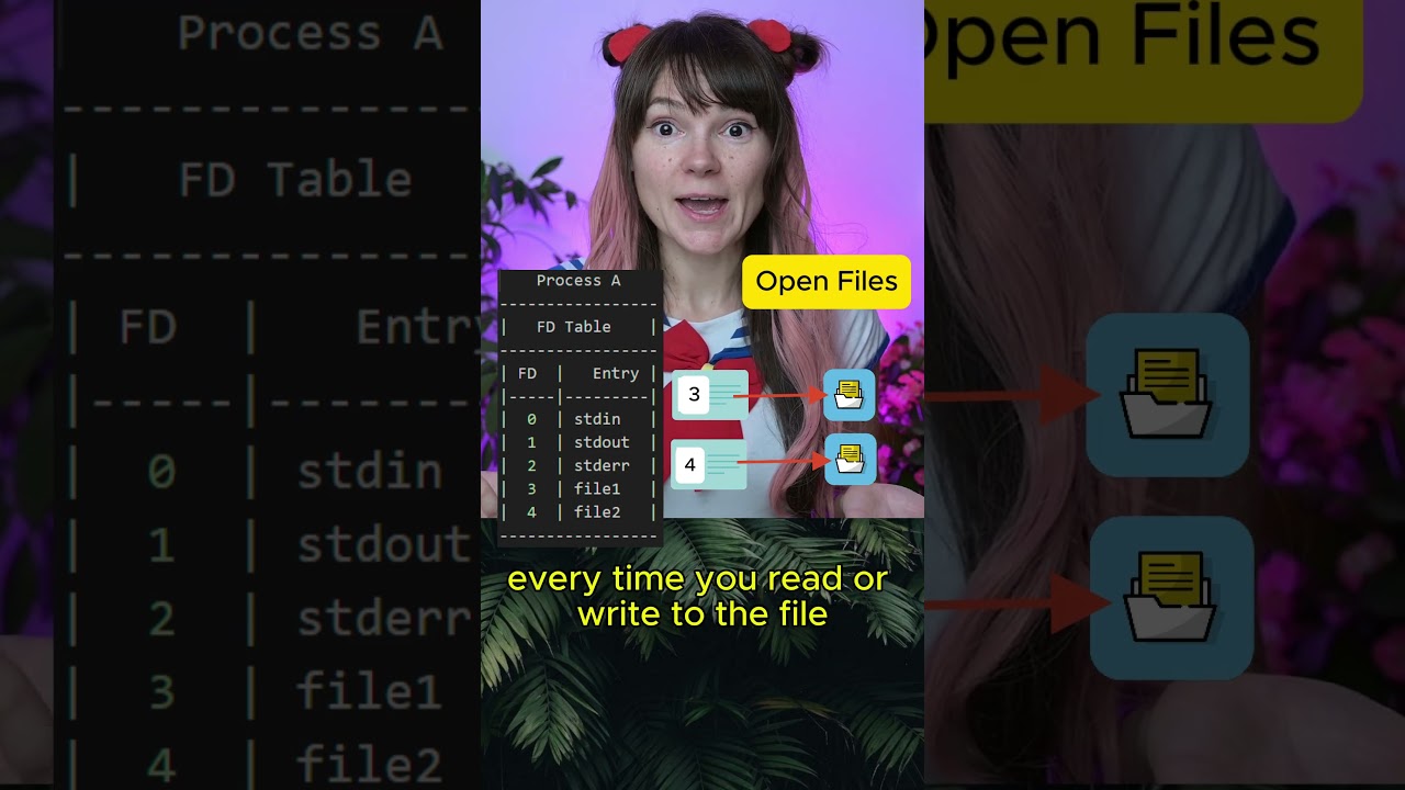 file descriptor explained #fd #filedescriptor #linuxsystem