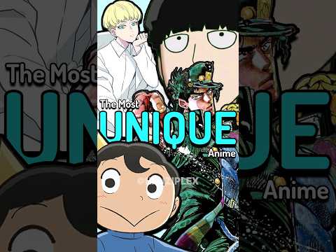 Animes With Unique Artstyles.