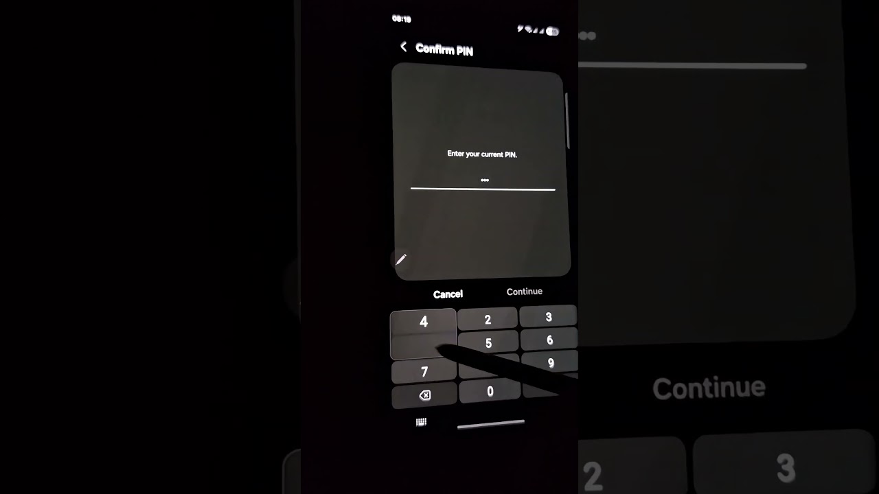 Samsung Unlock Tip!  No More 'OK' with PIN!