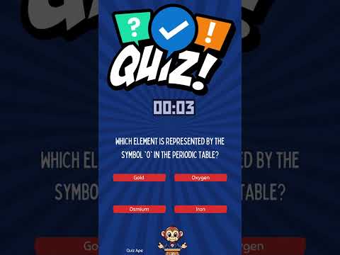 Which element is represented by the symbol 'O' in the periodic table?