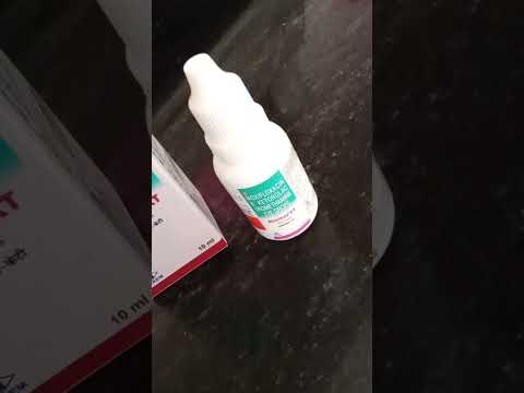 Moxifloxacin & ketorolac Tromethamne Eye drop #eyedrops