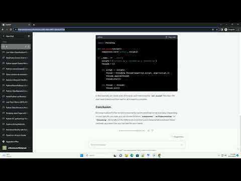 Running multiple python scripts at the same time