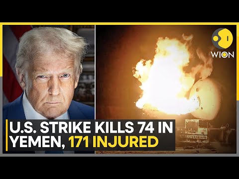 US-Houthi Conflict: Deadliest US Strikes Kill 74 In Yemen’s Ras Isa Fuel Terminal Attack | WION