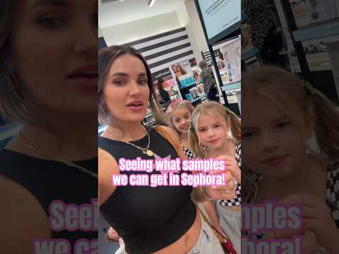 Come get Sephora samples✨ with us! #sephora #shopping #shorts