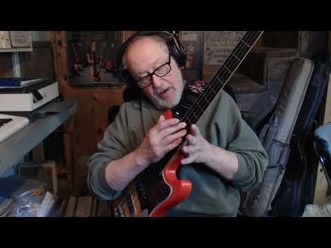 AmpMaster Woodcraft Fretless 4 bass Video 1