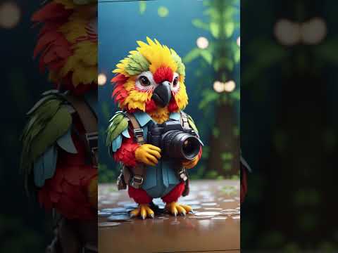 Cute Animated Realistic Animals #cute #cuteanimals #midjourney