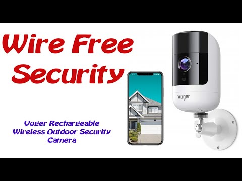 Voger Rechargeable Wireless Security Camera – Desktop Reviews