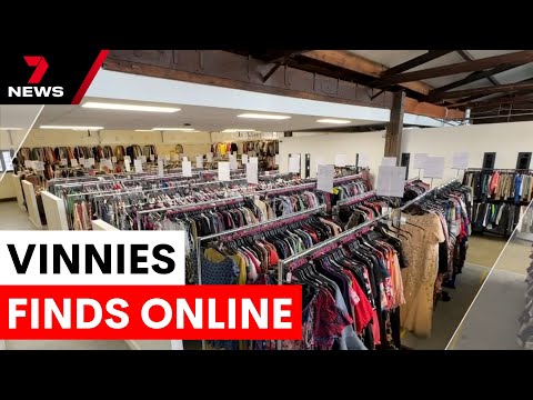 St Vincent's De Paul launches online thrift store | 7NEWS