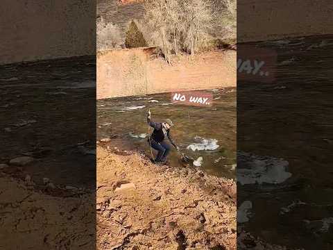Flyfishing ain't fishin on a bucket!! (awesome net) #flyfishing #trout #fishing