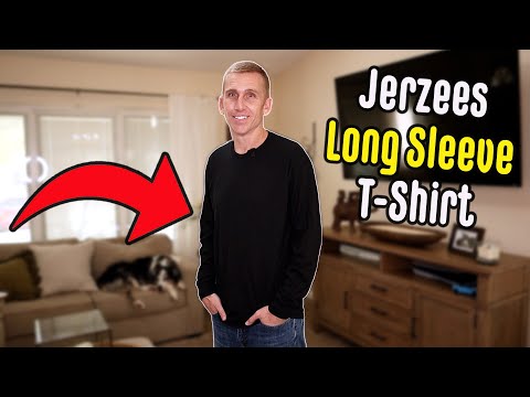 Jerzees Men's Dri Power Long Sleeve T-Shirt Review