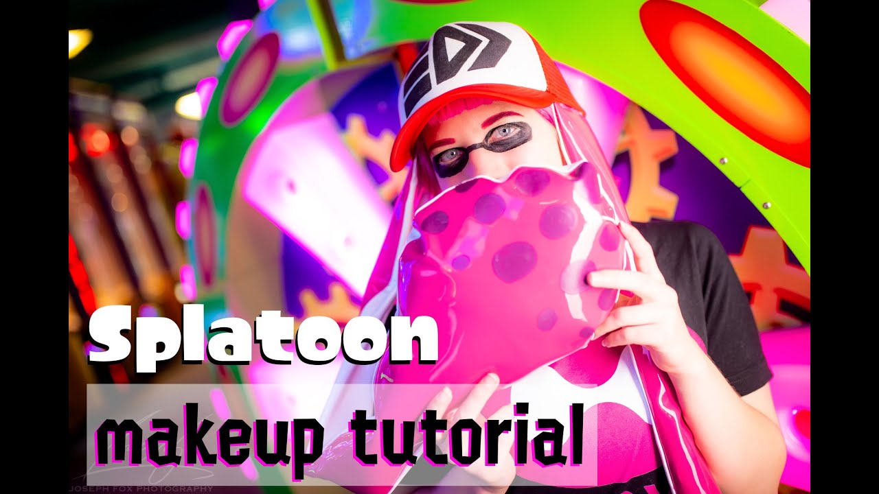Transform into an Inkling! | SPLATOON COSPLAY MAKEUP TUTORIAL