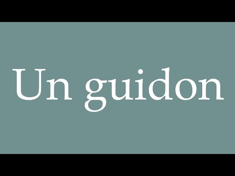 How to Pronounce ''Un guidon'' (A handlebar) Correctly in French
