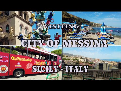 [4K] Visiting Messina, Sicily, Italy