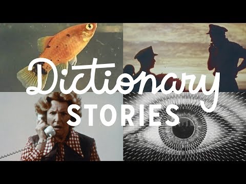Dictionary Stories: Early Drafts of the Five Stages of Grief
