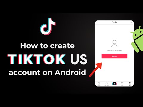 TIKTOK TUTORIAL FOR BEGINNERS | How To Create A TikTok US Account On Android Phone