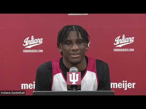 Watch: IU basketball forward Kaleb Banks Q&A as Hoosiers prepare for ...