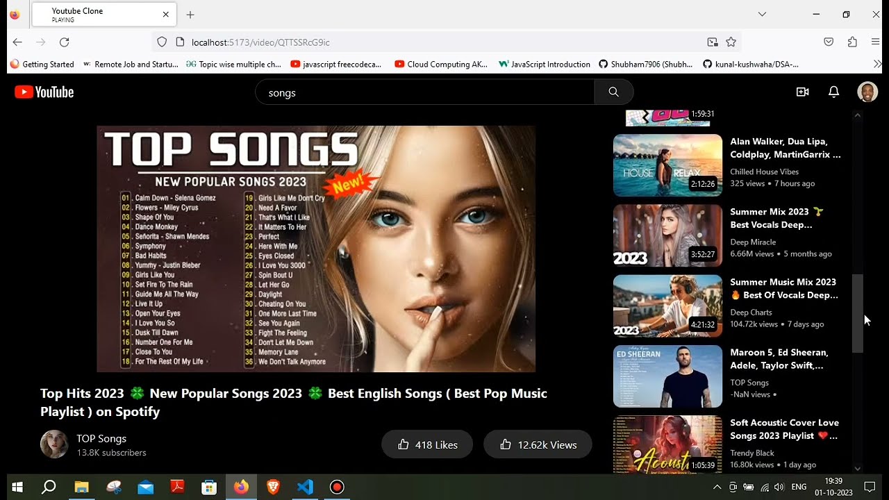 Youtube Clone || ReactJs || JavaScript || TailwindCSS || RapidAPI