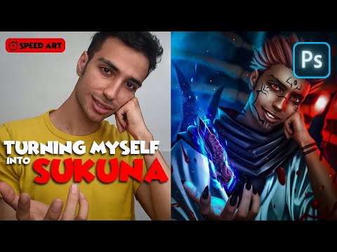 TURNING MYSELF INTO SUKUNA! | ANIME SHOW