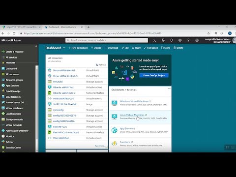 Configuring Versa SD-WAN and Microsoft Azure vWAN