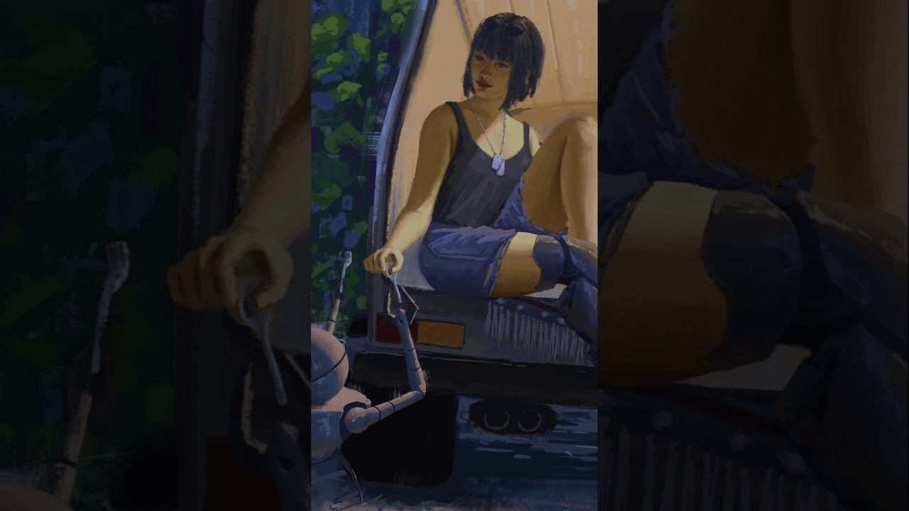 Digital Painting Process #ibispaintx #speedpaint #artwork