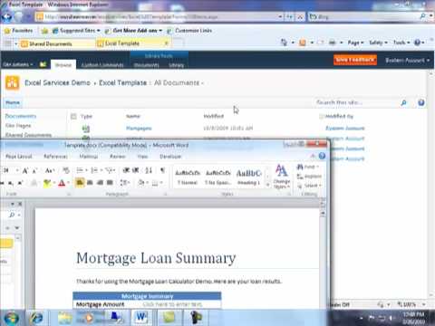 Open XML SDK + Office Services: Better Together