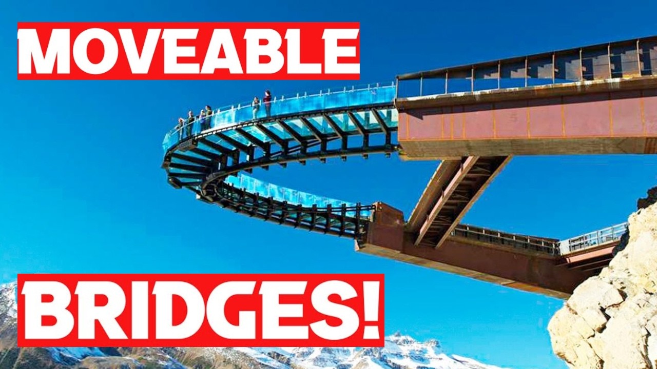 World's MOST CREATIVE Bridges That Can Move!