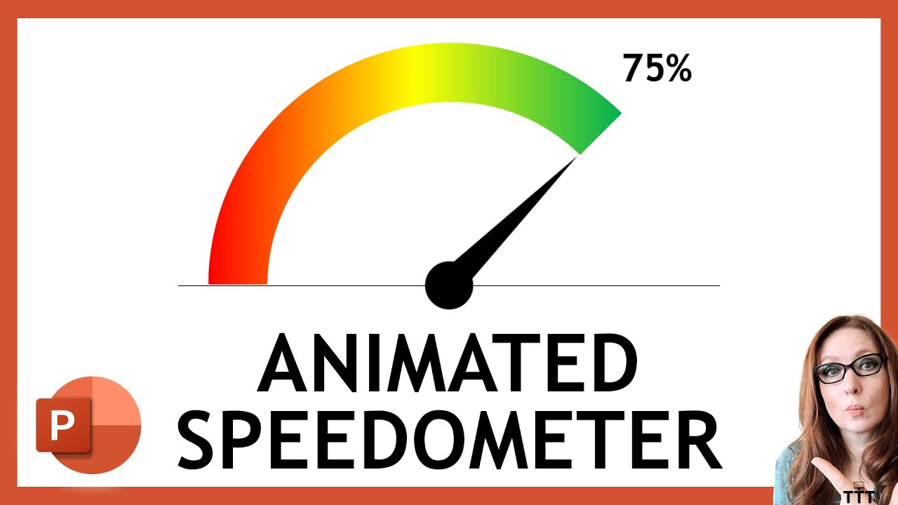 Create an Animated Speedometer/Gauge in PowerPoint | Creative and Fun Slides