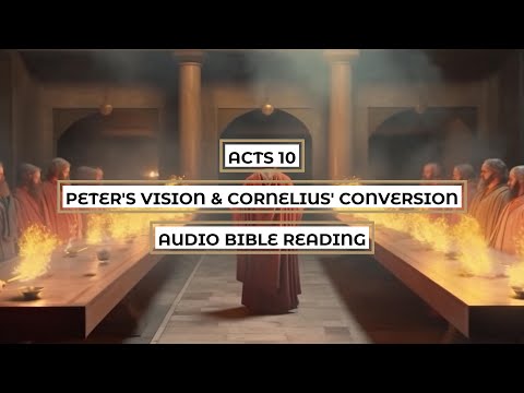 Acts 10: Peter's Vision & Cornelius' Conversion - Clear & Engaging Audio Bible Reading